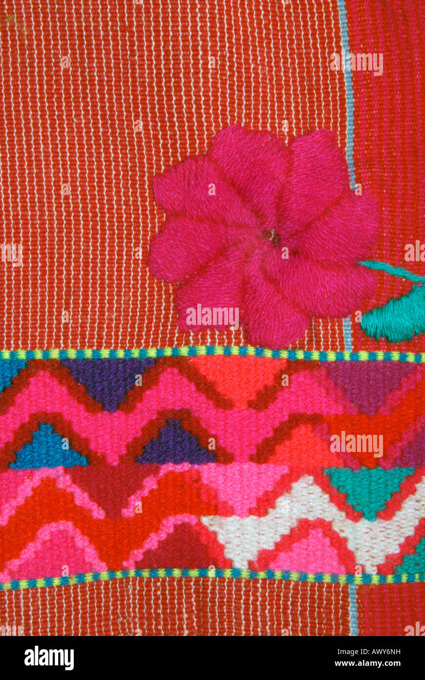 Mexico chiapas embroidery hi-res stock photography and images - Alamy