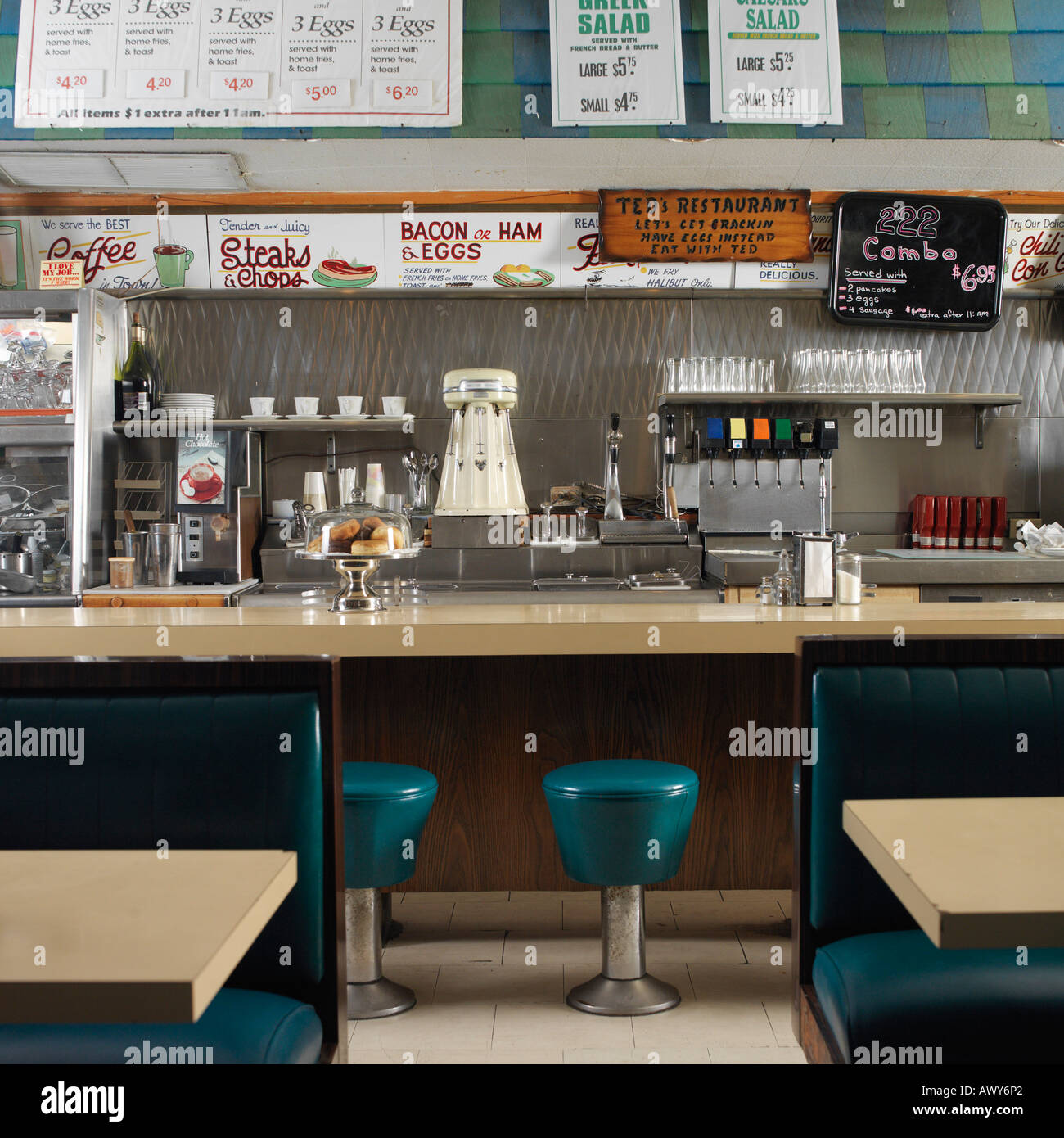 Diner Interior High Resolution Stock Photography and Images - Alamy