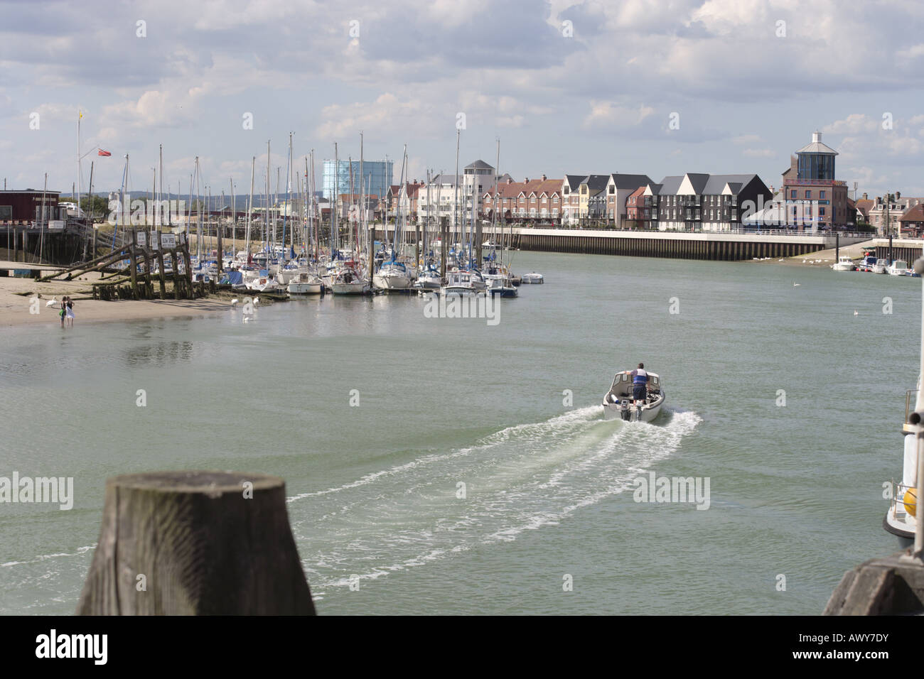 Littlehampton Marina Arun Estuary "West Sussex" UK Stock Photo - Alamy