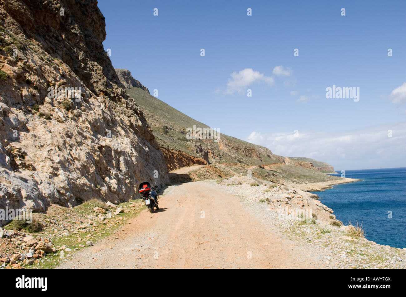 Bike in Crete Stock Photo - Alamy