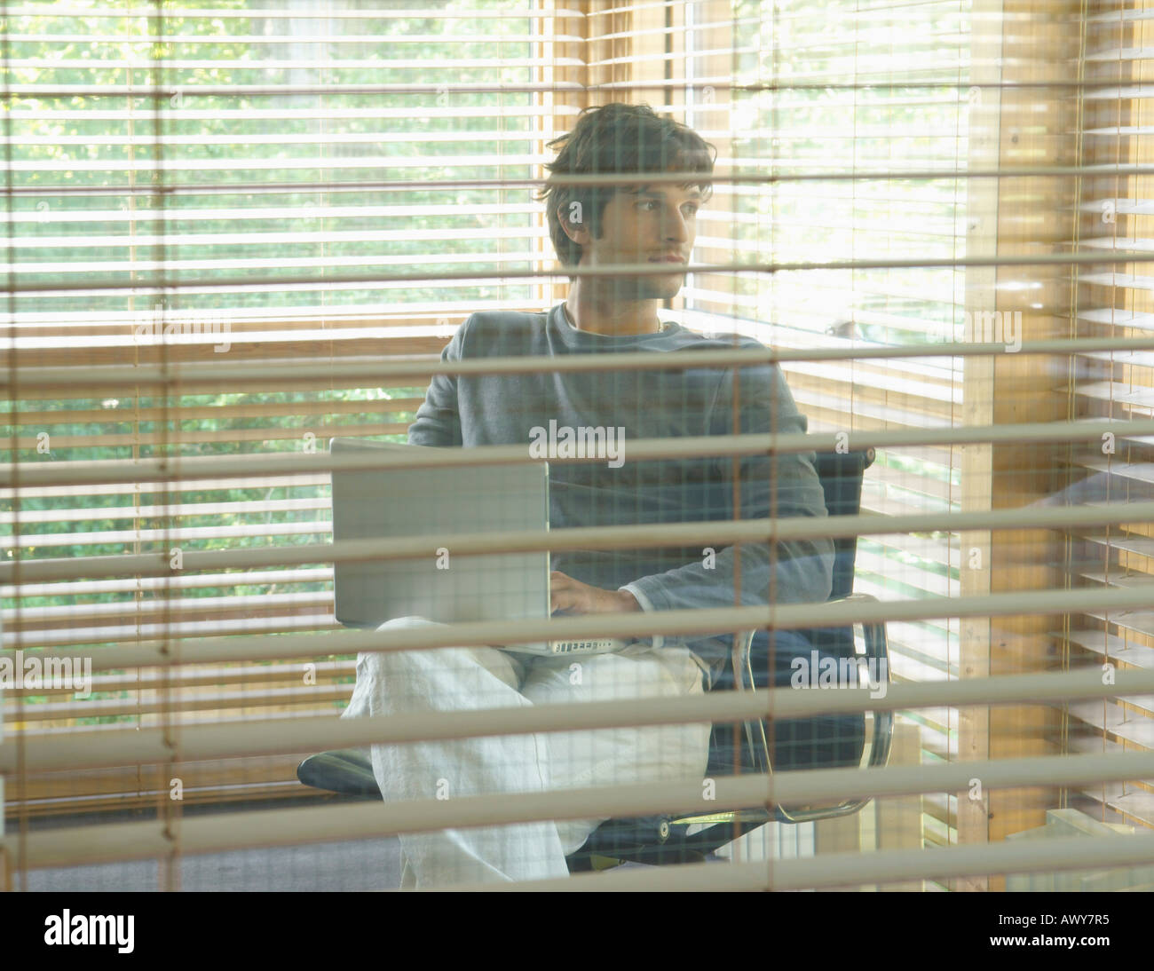 Blind People Working Computer High Resolution Stock Photography and ...