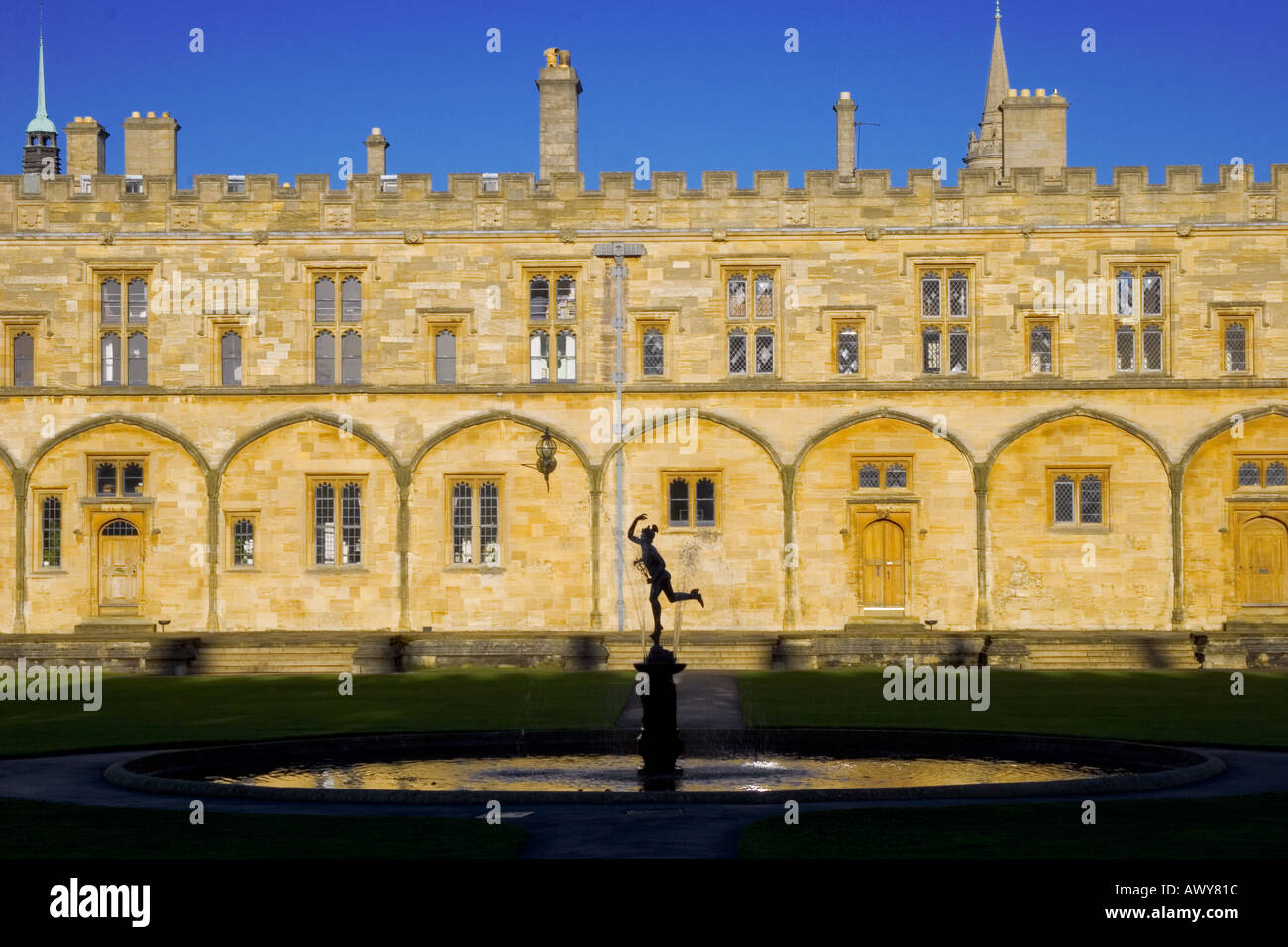 Great Quad Christ Church College Oxford Stock Photo - Alamy