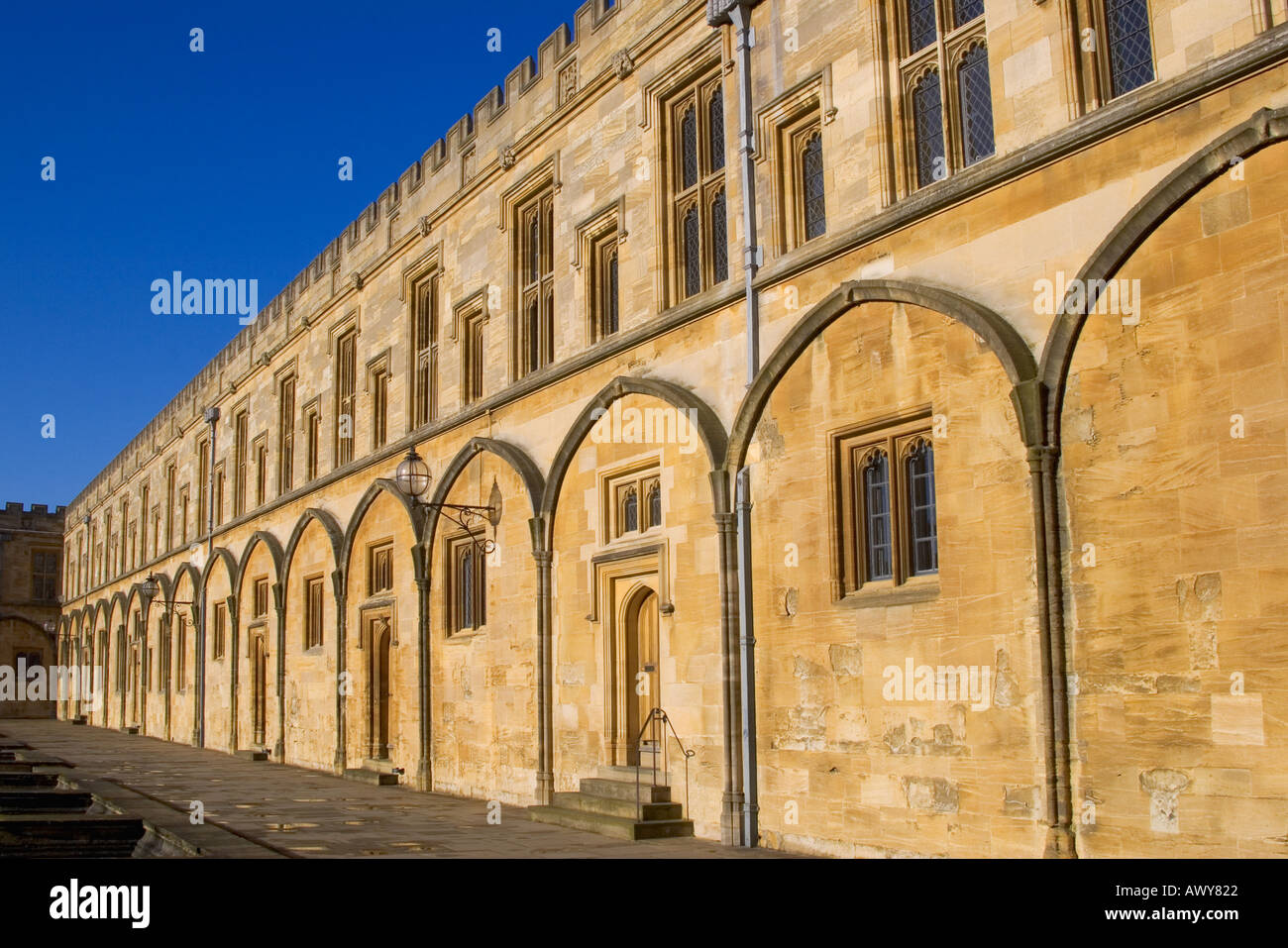 Great Quad Christ Church College Oxford Stock Photo - Alamy