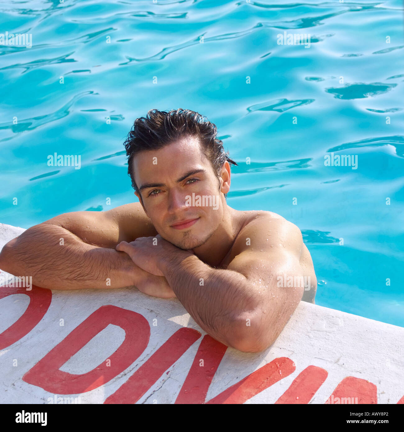 Old Man Swim High Resolution Stock Photography and Images - Alamy