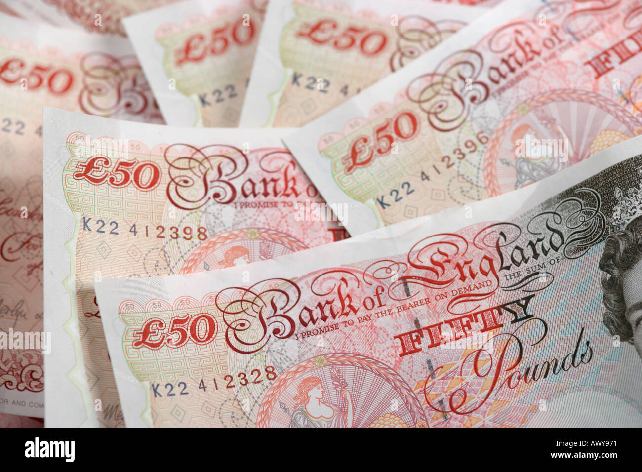 50 pound note hi-res stock photography and images - Alamy