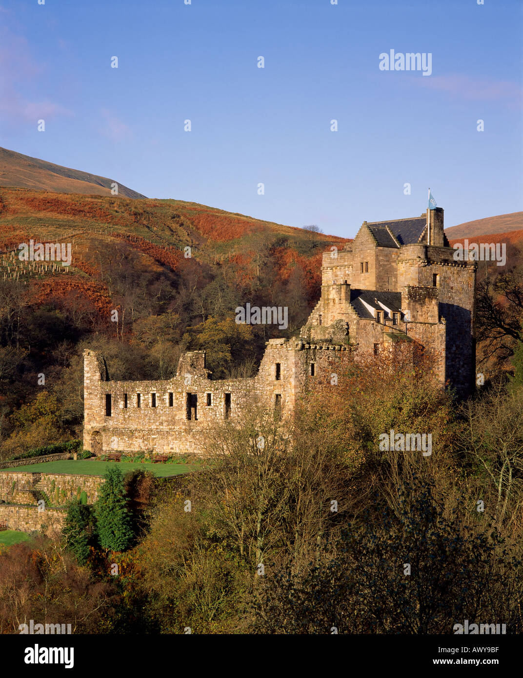 Castle campbell gloom hi-res stock photography and images - Alamy