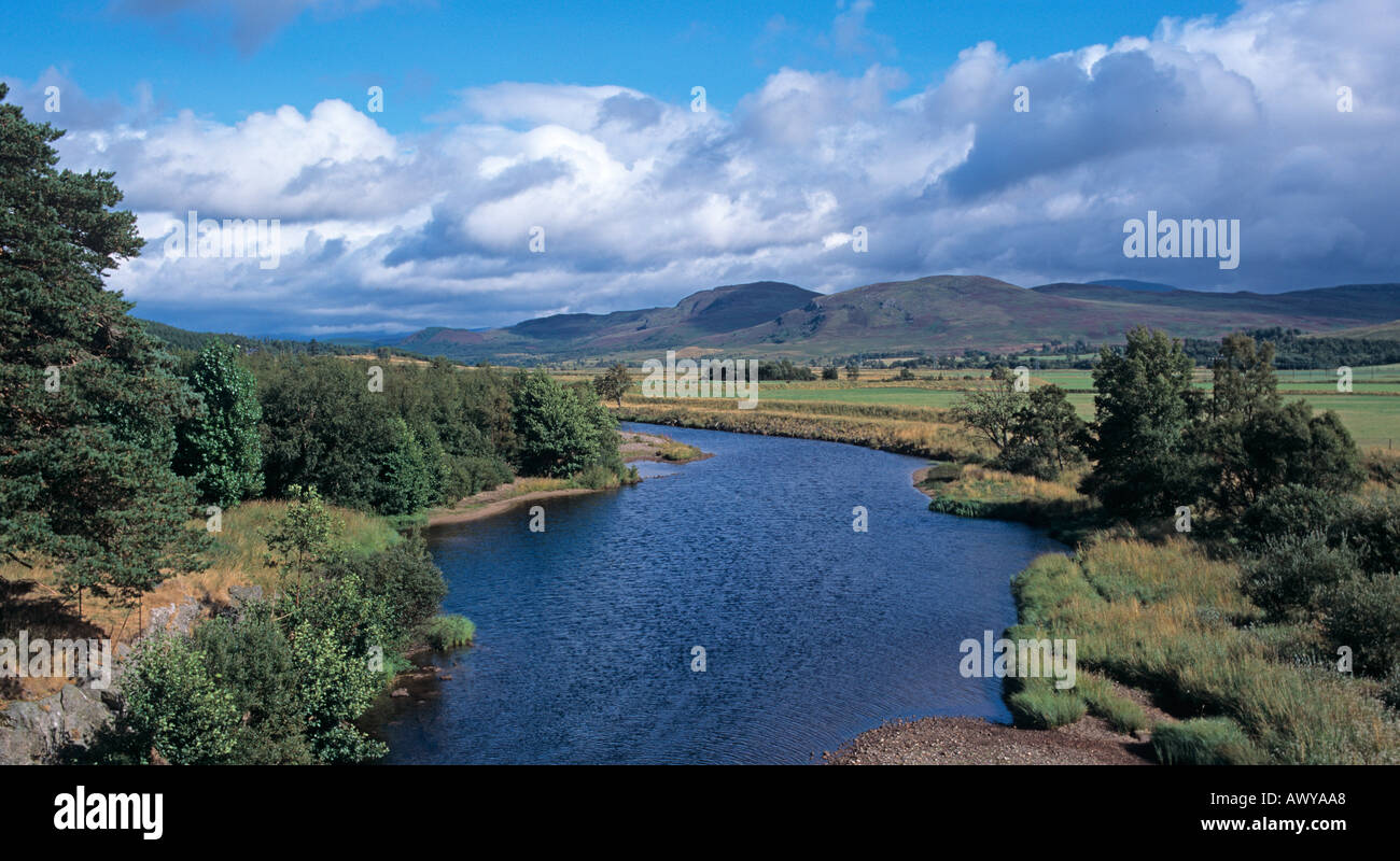 River Spey Laggon Bridge Scotland Stock Photo - Alamy