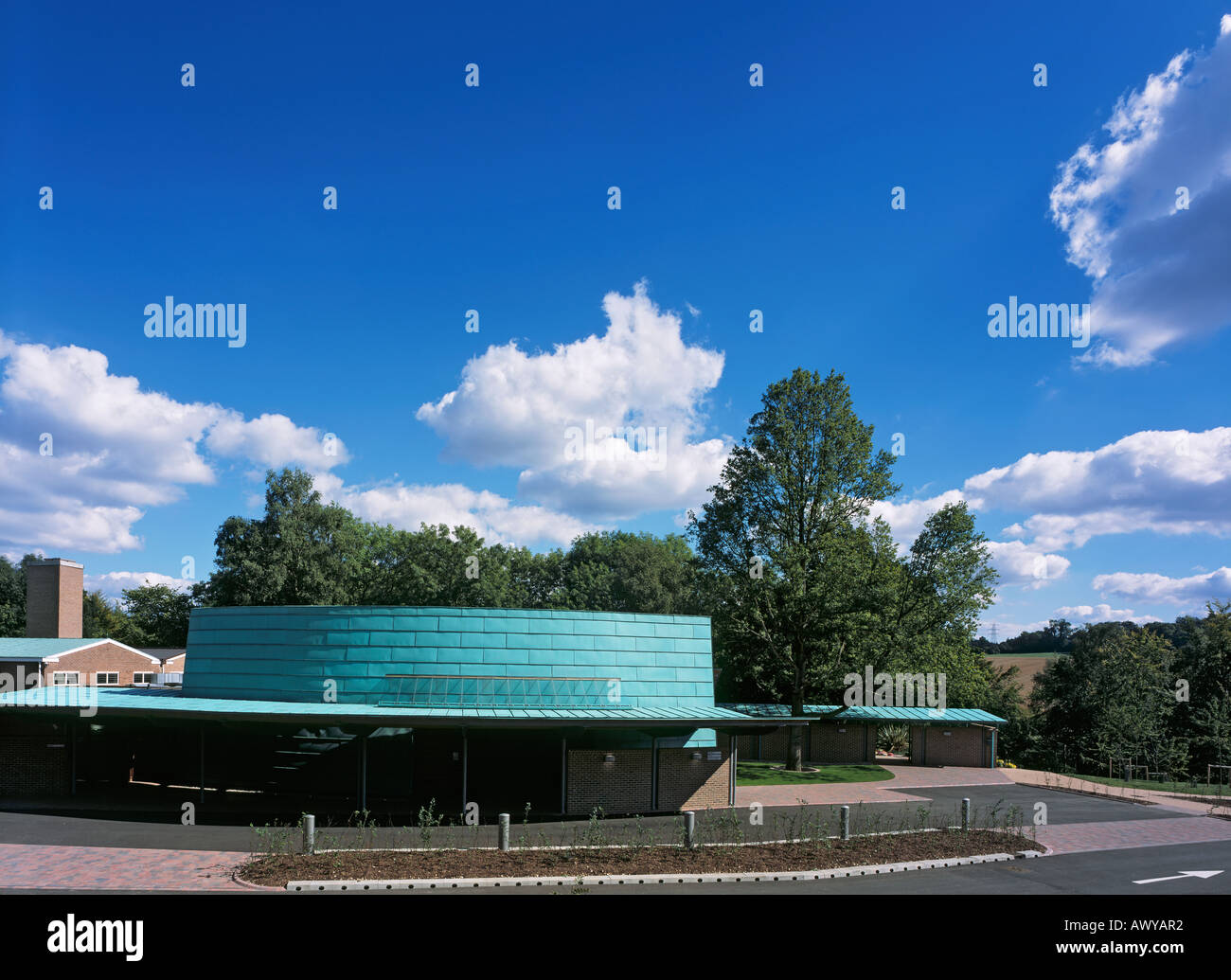 CHILTERNS CREMATORIUM, AMERSHAM, UK Stock Photo - Alamy