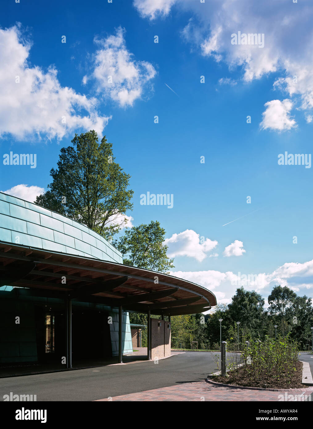CHILTERNS CREMATORIUM, AMERSHAM, UK Stock Photo - Alamy