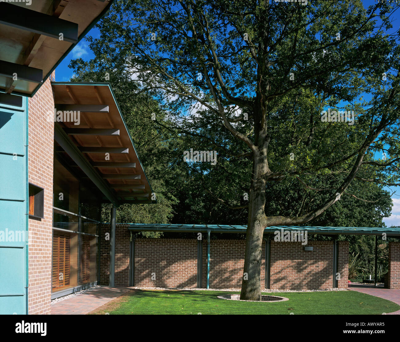 CHILTERNS CREMATORIUM, AMERSHAM, UK Stock Photo - Alamy