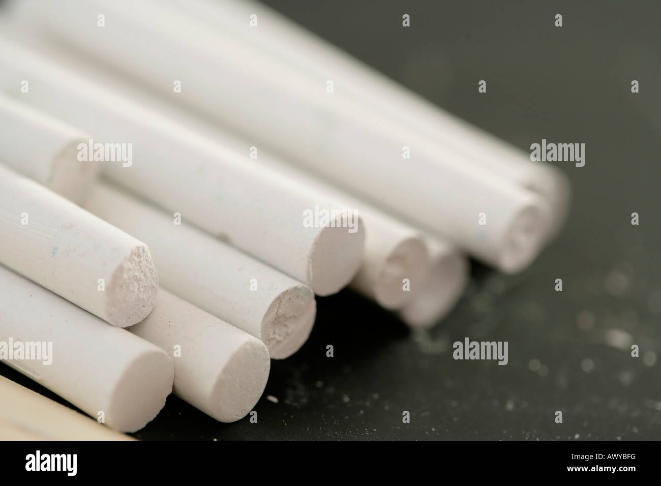 White chalk, close-up Stock Photo - Alamy