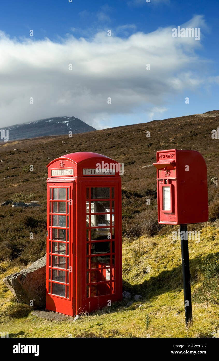 telephone and post box Stock Photo - Alamy