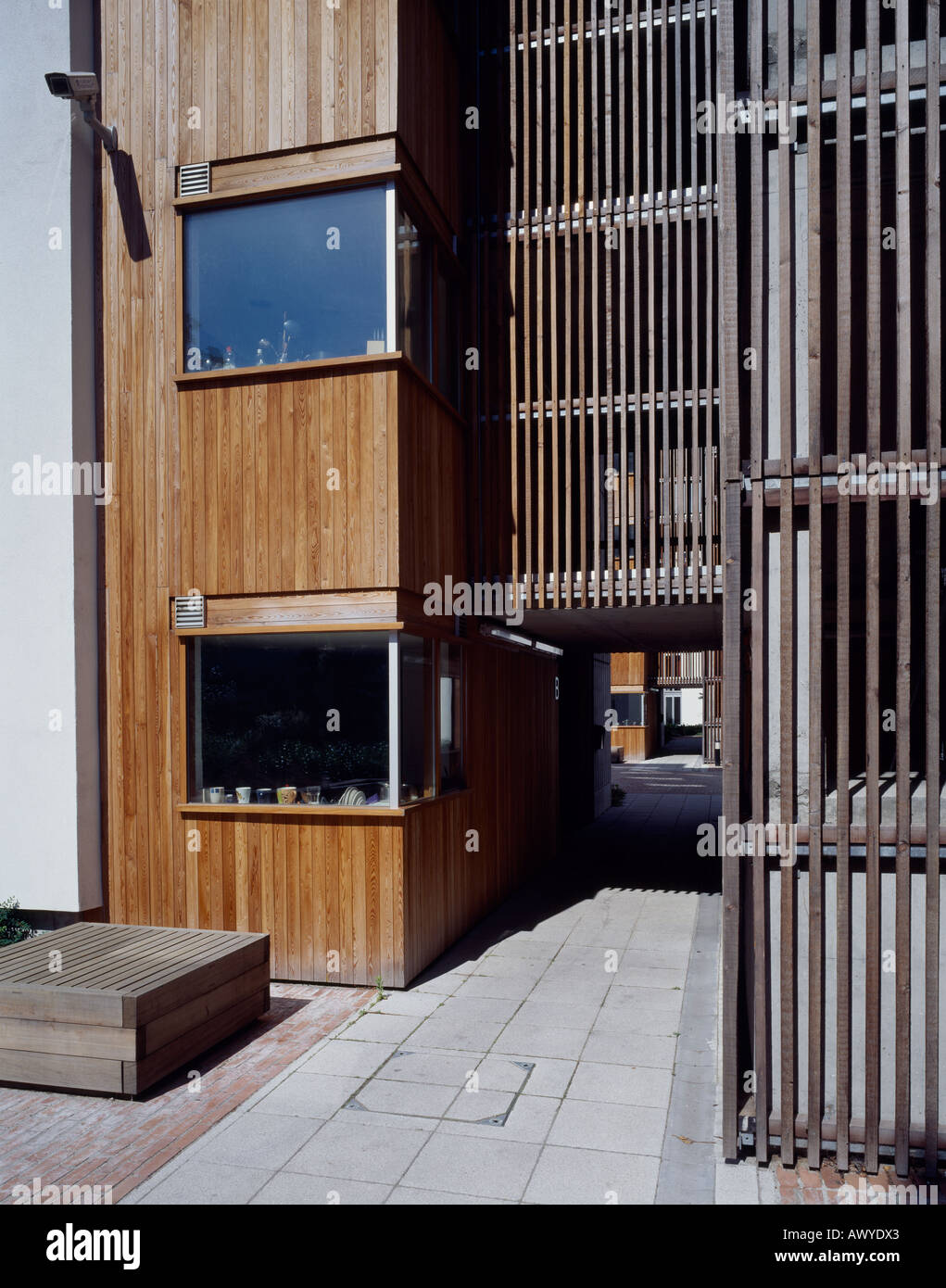 NEWINGTON GREEN STUDENT HOUSING, LONDON, UK Stock Photo - Alamy
