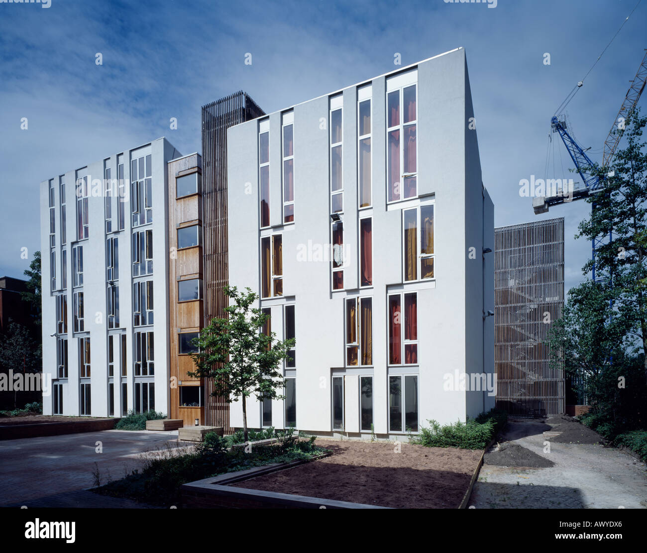 NEWINGTON GREEN STUDENT HOUSING, LONDON, UK Stock Photo - Alamy