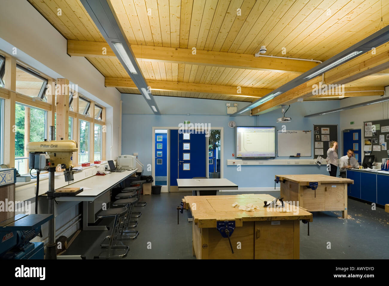 THE PARK SCHOOL EXTENSION, WOKING, UK Stock Photo - Alamy