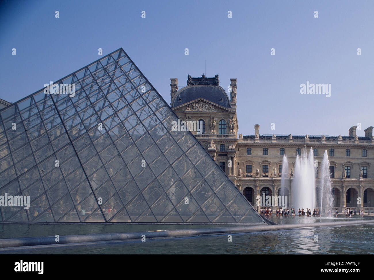 External louvre hi-res stock photography and images - Alamy