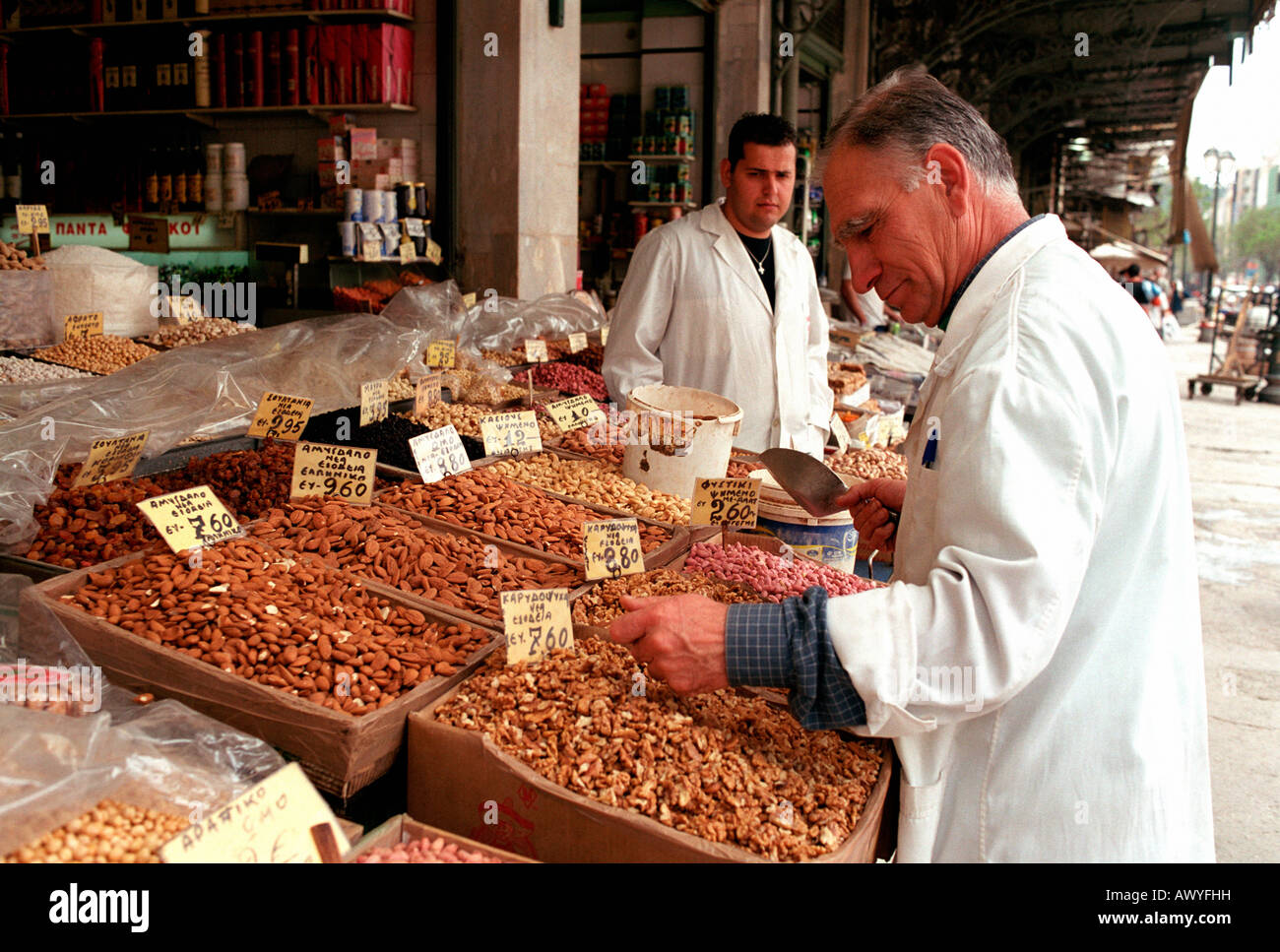 A street stall, Athens, Greece Stock Photo - Alamy