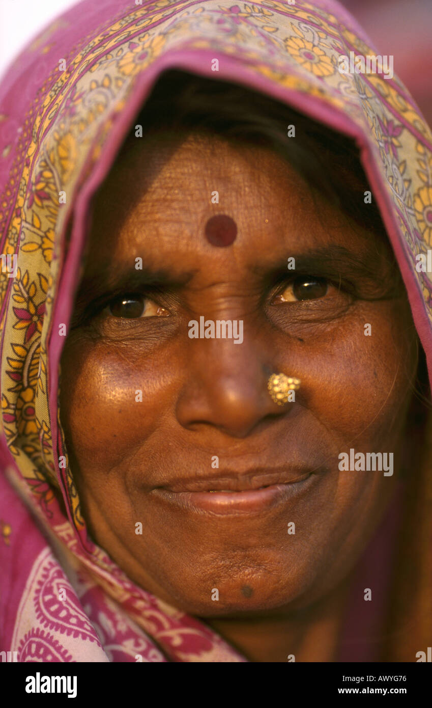 Portrait of a labourer, who was collecting rocks on the banks of the ...