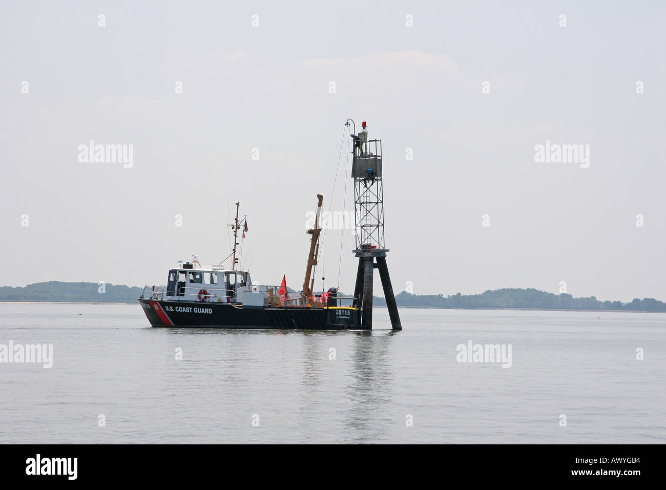 Buoy maintenance hi-res stock photography and images - Alamy