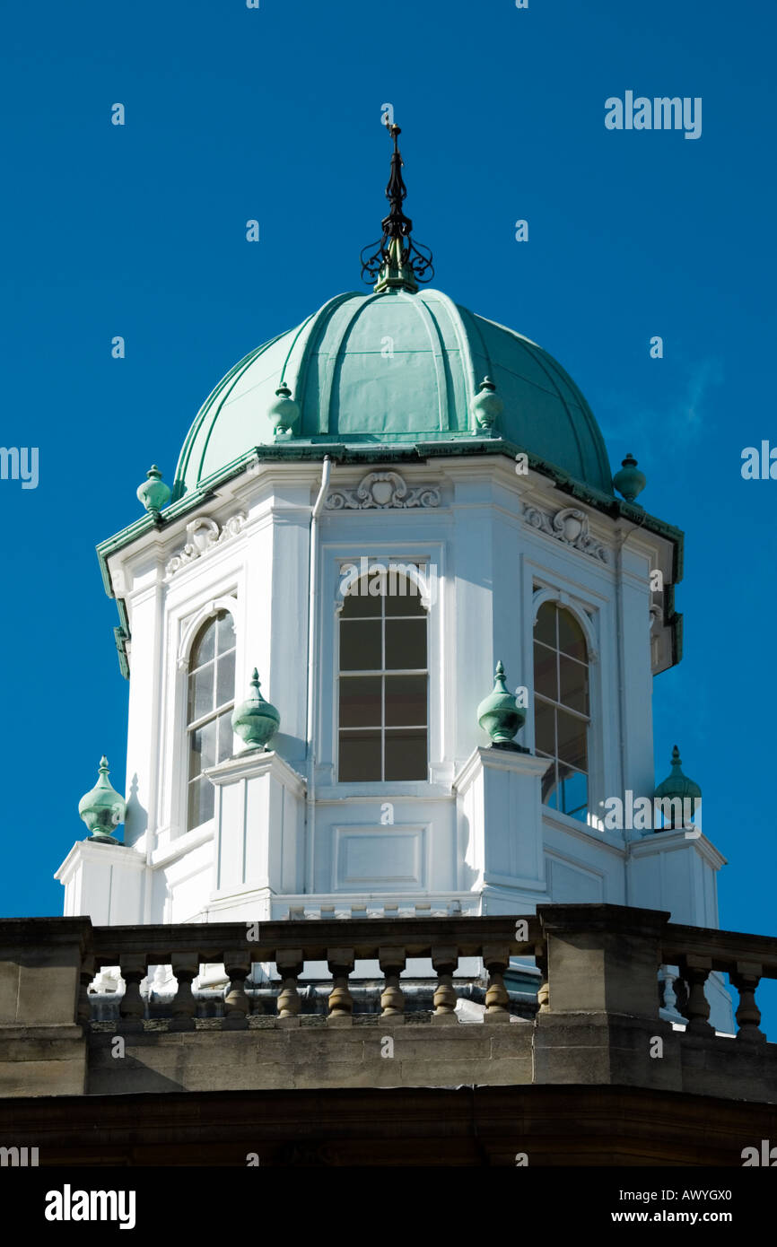 The cupola on the Sheldonian Theatre, Oxford, England, UK Stock Photo ...