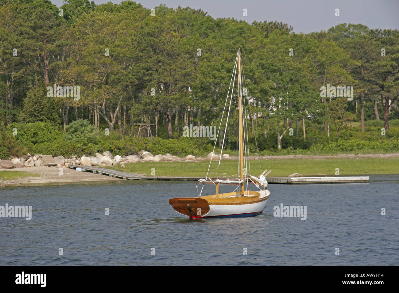 Private beach and mooring hi-res stock photography and images - Alamy
