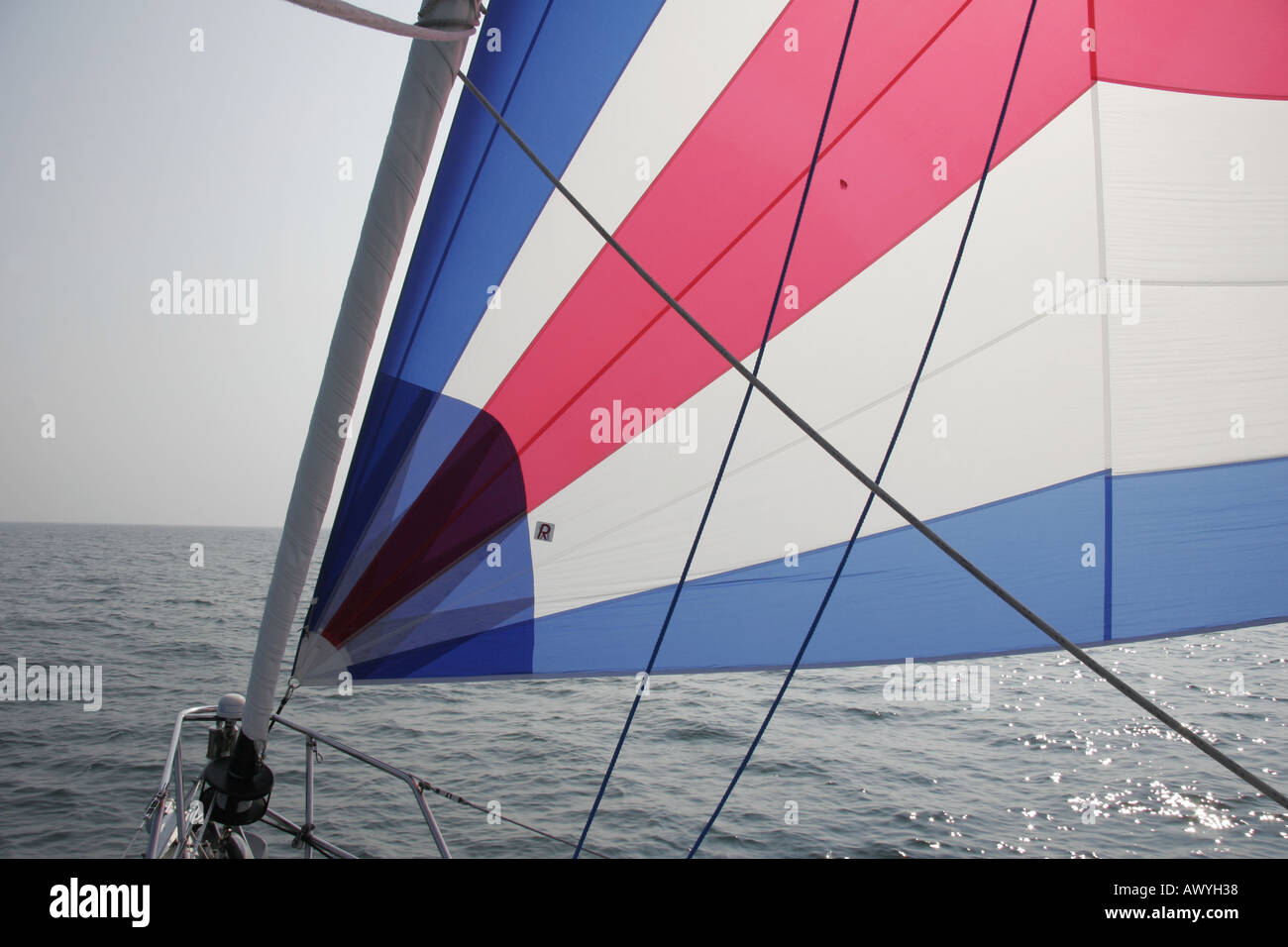 The Colorful Sail is a Code Zero Stock Photo - Alamy