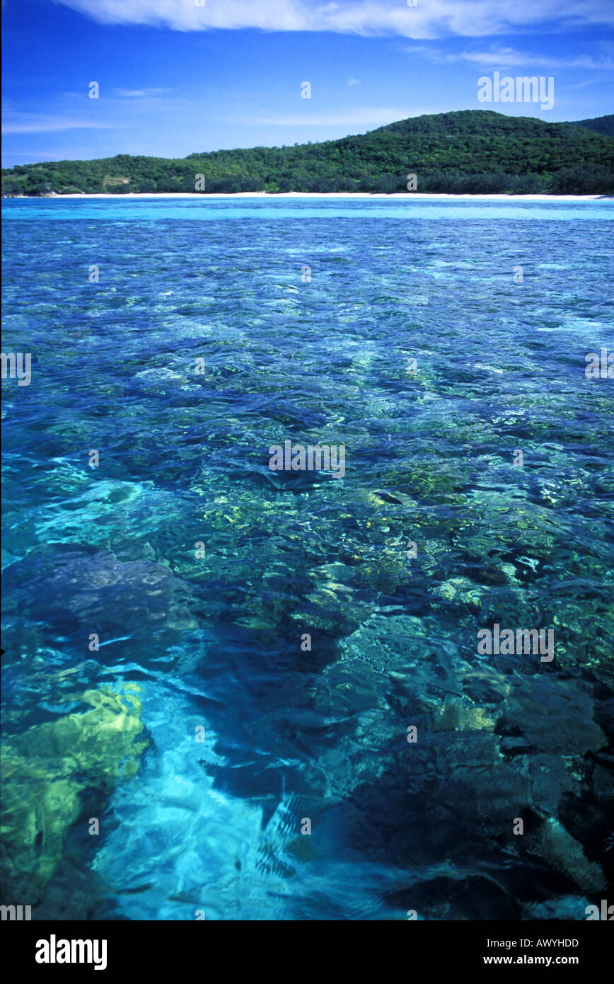 Lagoon of Lizard Island northern Great Barrier Reef Marine Park ...