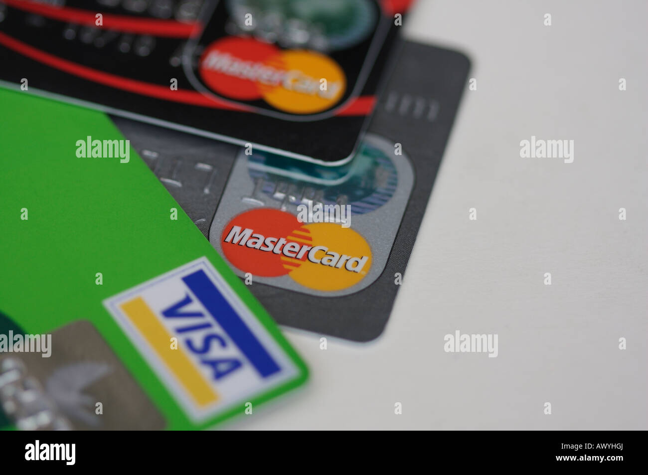 selection of credit cards Stock Photo - Alamy