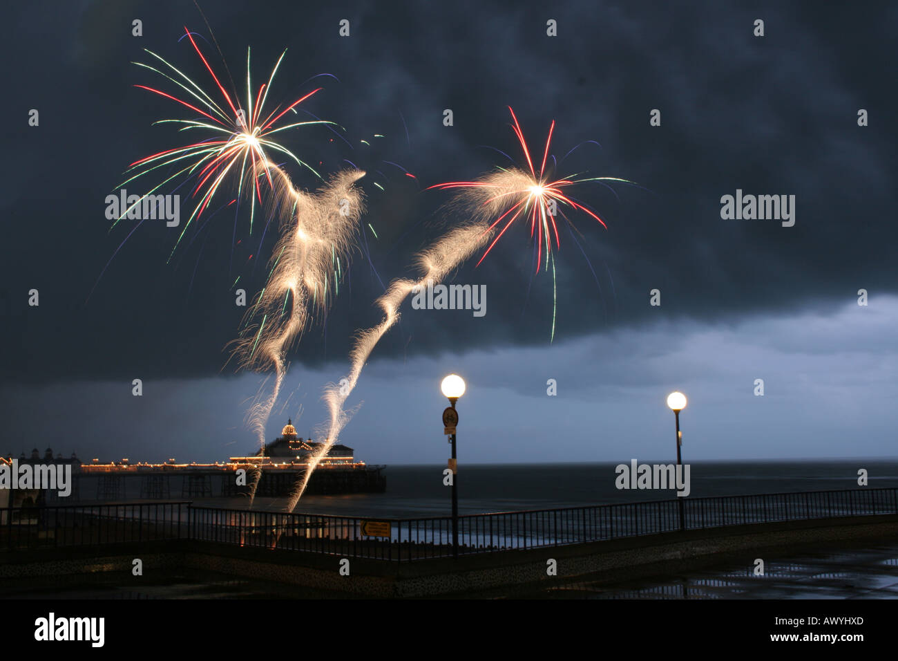 Eastbourne beach night coast hi-res stock photography and images - Alamy