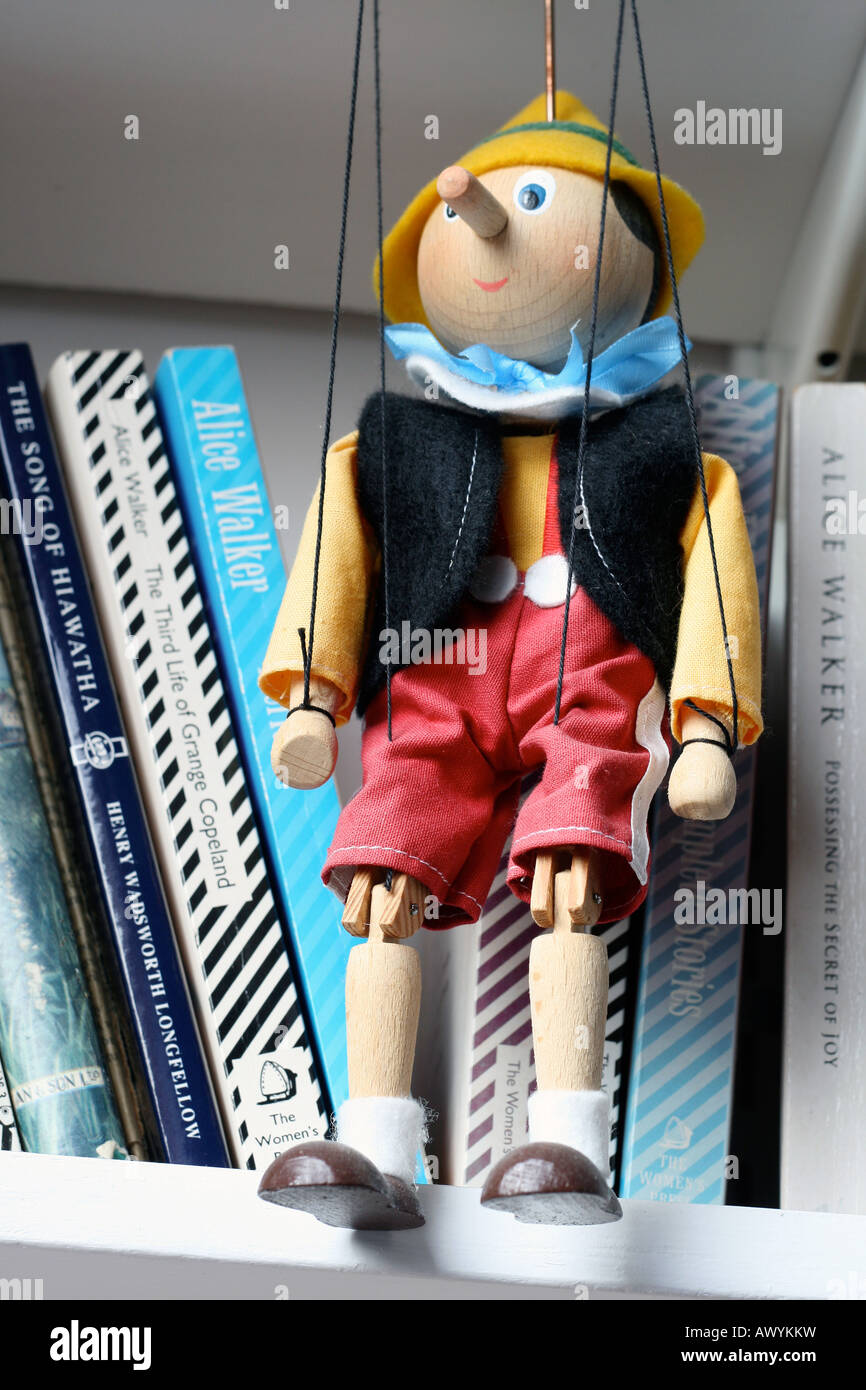 Pinocchio puppet hi-res stock photography and images - Alamy