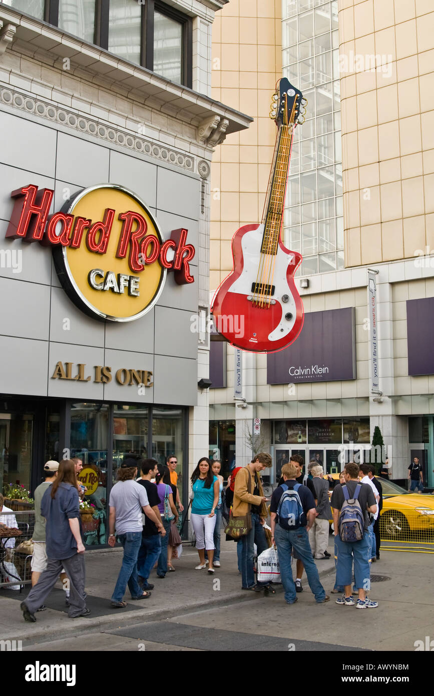 Toronto Hard Rock Café Stock Photo - Alamy