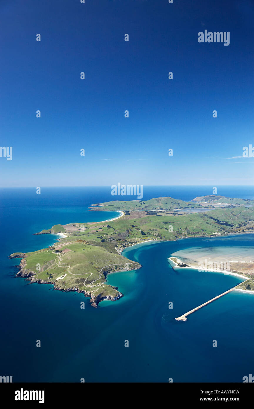Taiaroa Head Otago Peninsula Otago Harbour Entrance and Aramoana ...