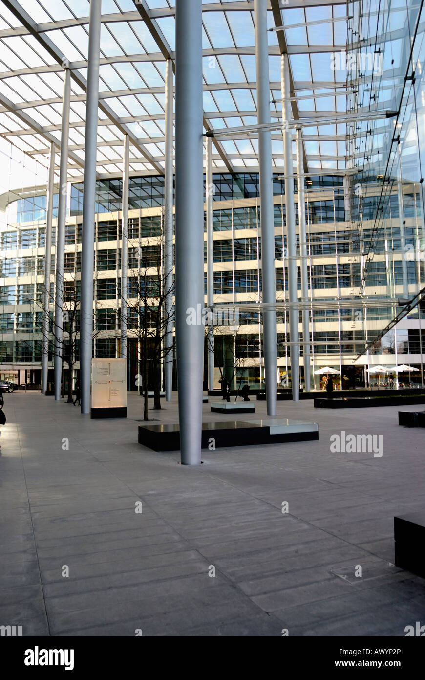 Modern Glass offices Stock Photo - Alamy