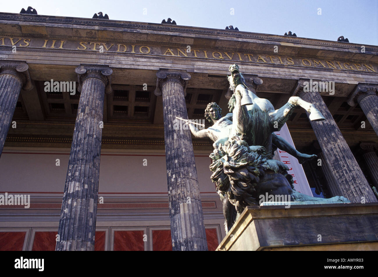 The Altes Museum on Museum Island Berlin Germany Stock Photo - Alamy
