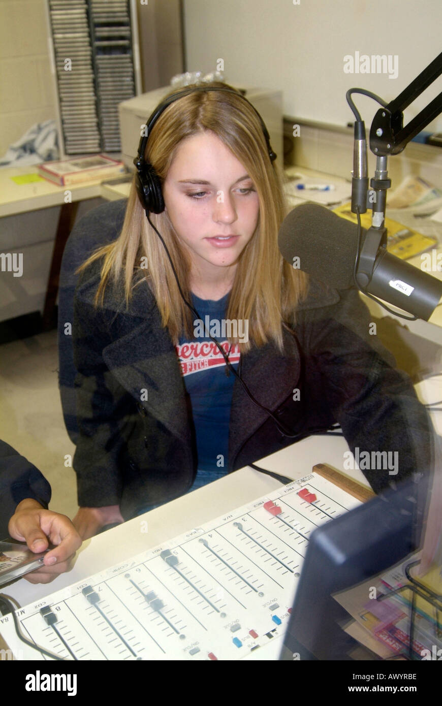 School radio station High Resolution Stock Photography and Images - Alamy