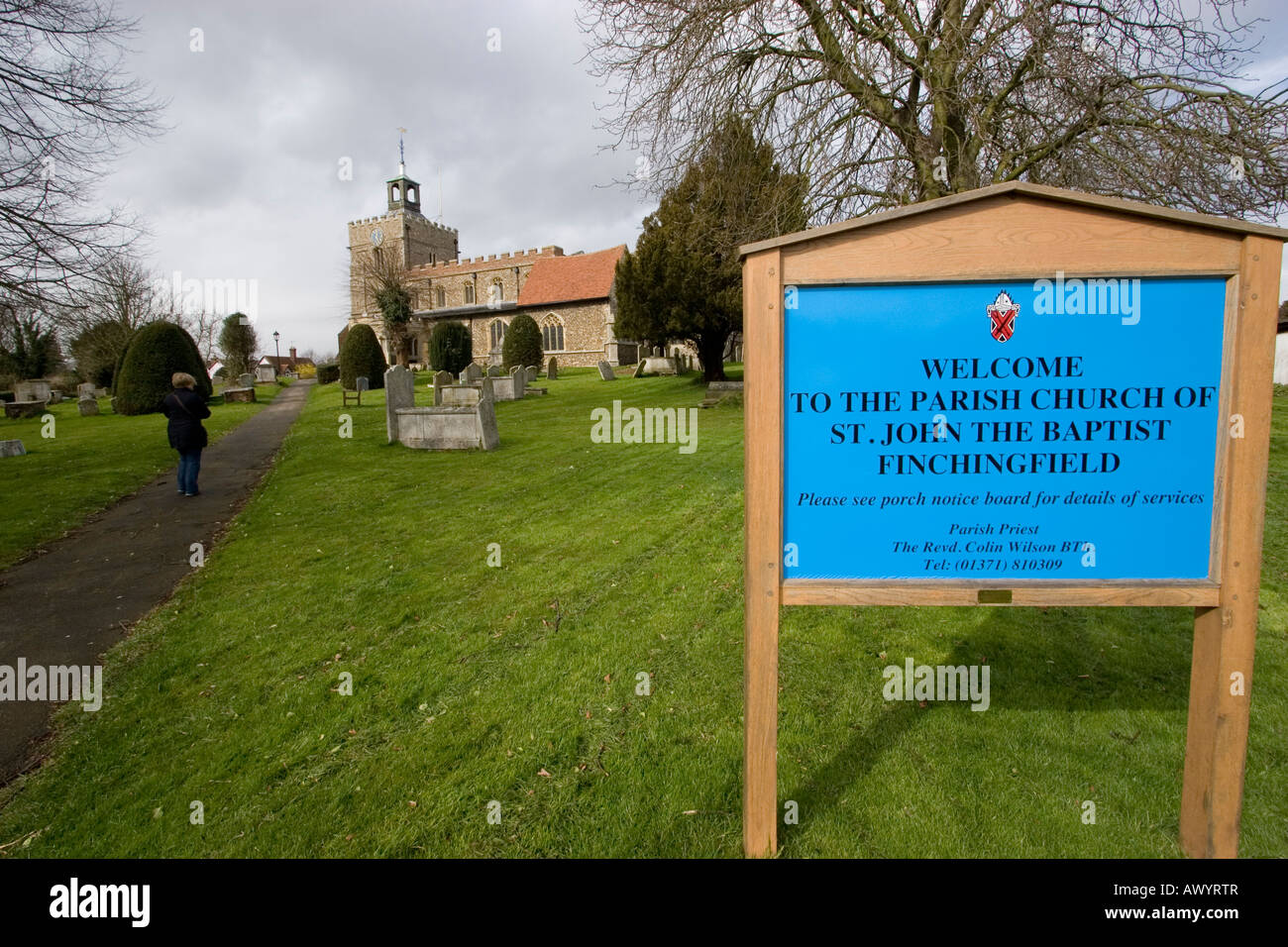 St John the Baptist church Finchingfield Essex Stock Photo - Alamy St John the Baptist church Finchingfield Essex Stock Photo - Alamy