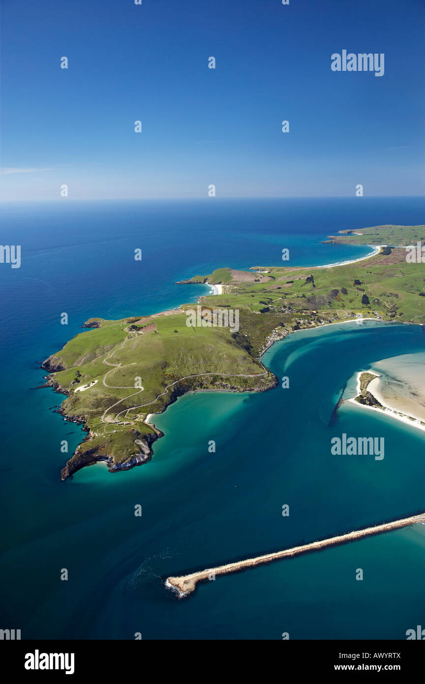 Taiaroa Head Otago Peninsula Otago Harbour Entrance and Aramoana ...