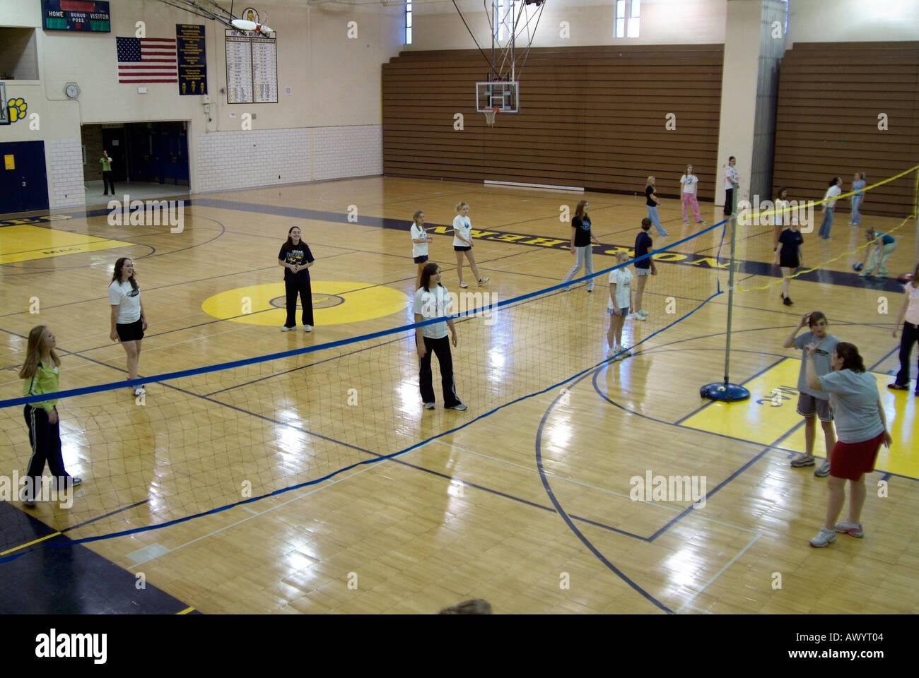 Physical Education Class Teacher Stock Photos & Physical Education ...