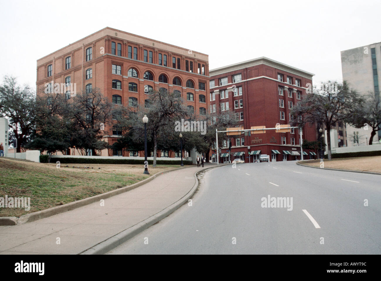 The Dallas Texas school book depository Stock Photo - Alamy