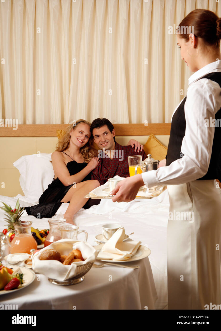 Hotel dining room robe hi-res stock photography and images - Alamy