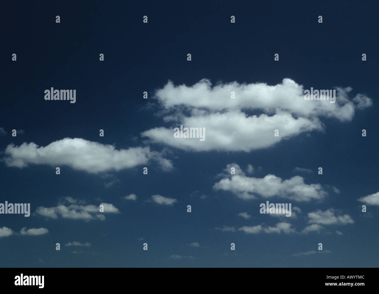 Blue Sky With Clouds Stock Photo - Alamy