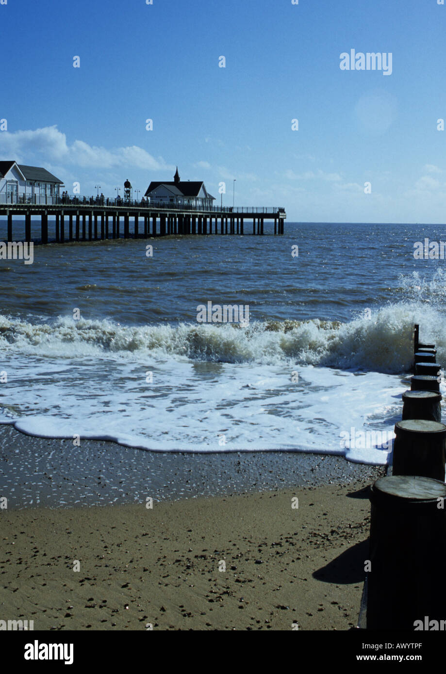 Southwold Pier in Suffolk Uk Stock Photo - Alamy