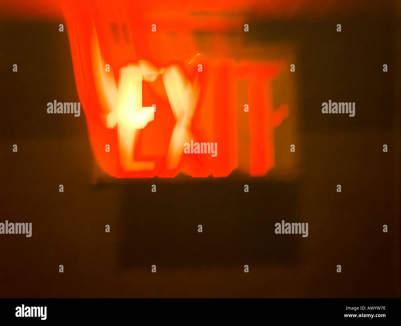 Usa Emergency Exit Sign Stock Photos & Usa Emergency Exit Sign Stock ...