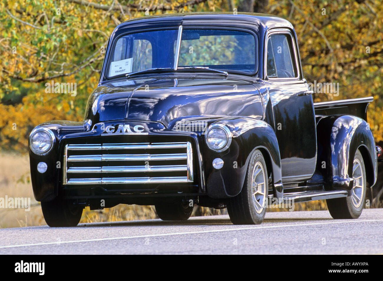 Old pickup truck gmc hi-res stock photography and images - Alamy