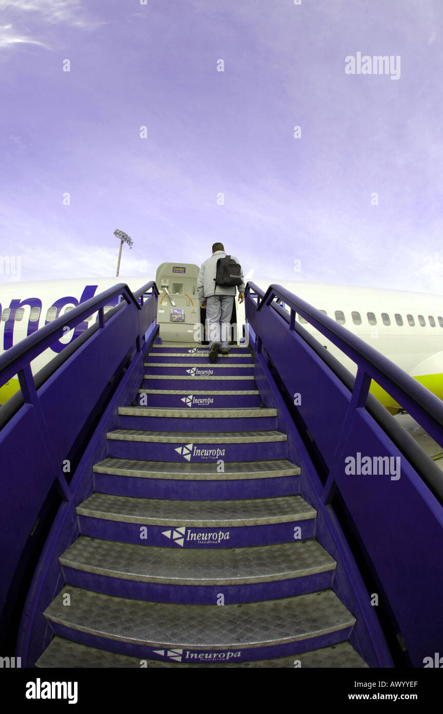 boarding, steps, stairs, staircase, aircraft, airplane, aeroplane ...