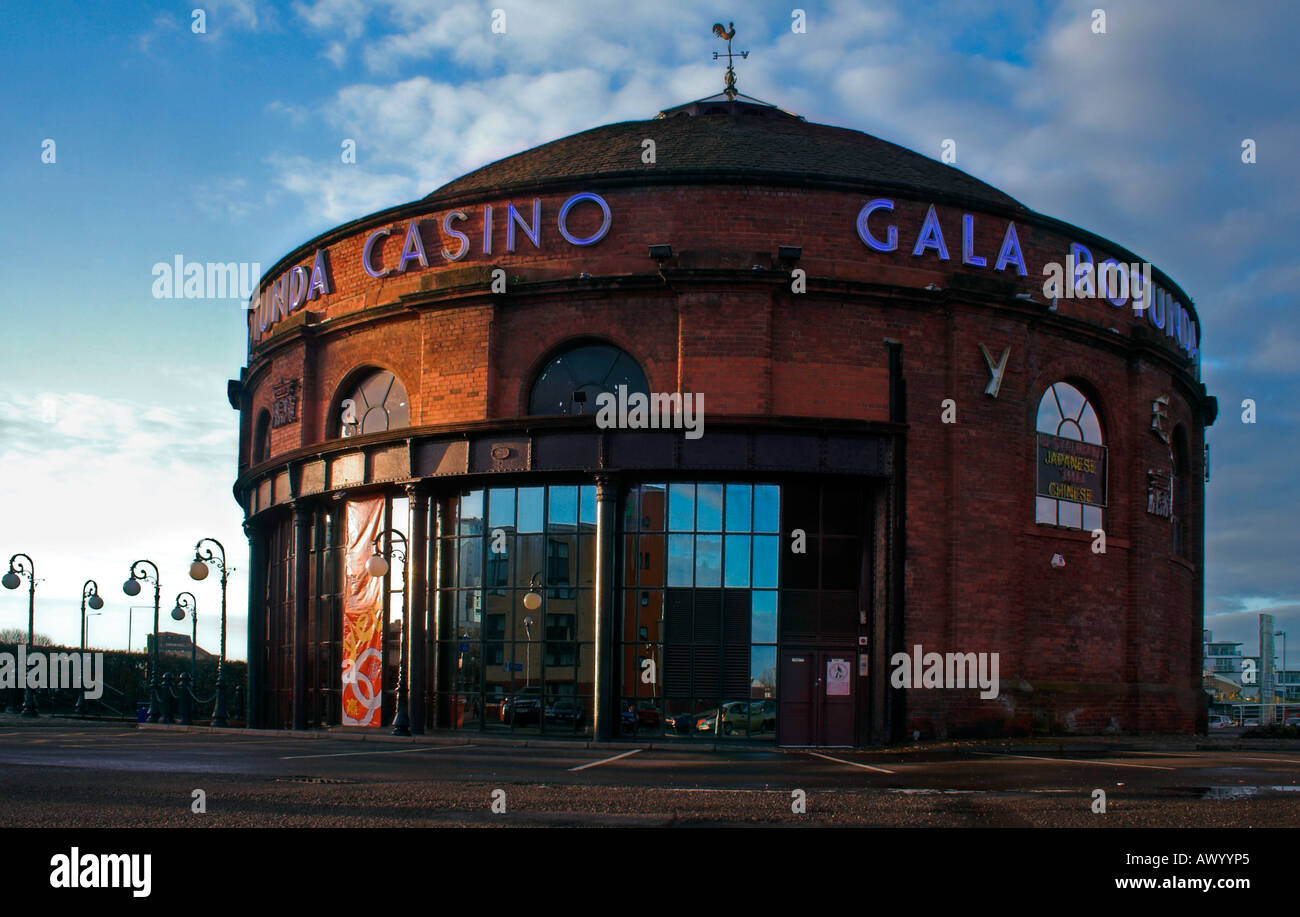 The north rotunda building Glasgow, originally the entrance to a tunnel ...