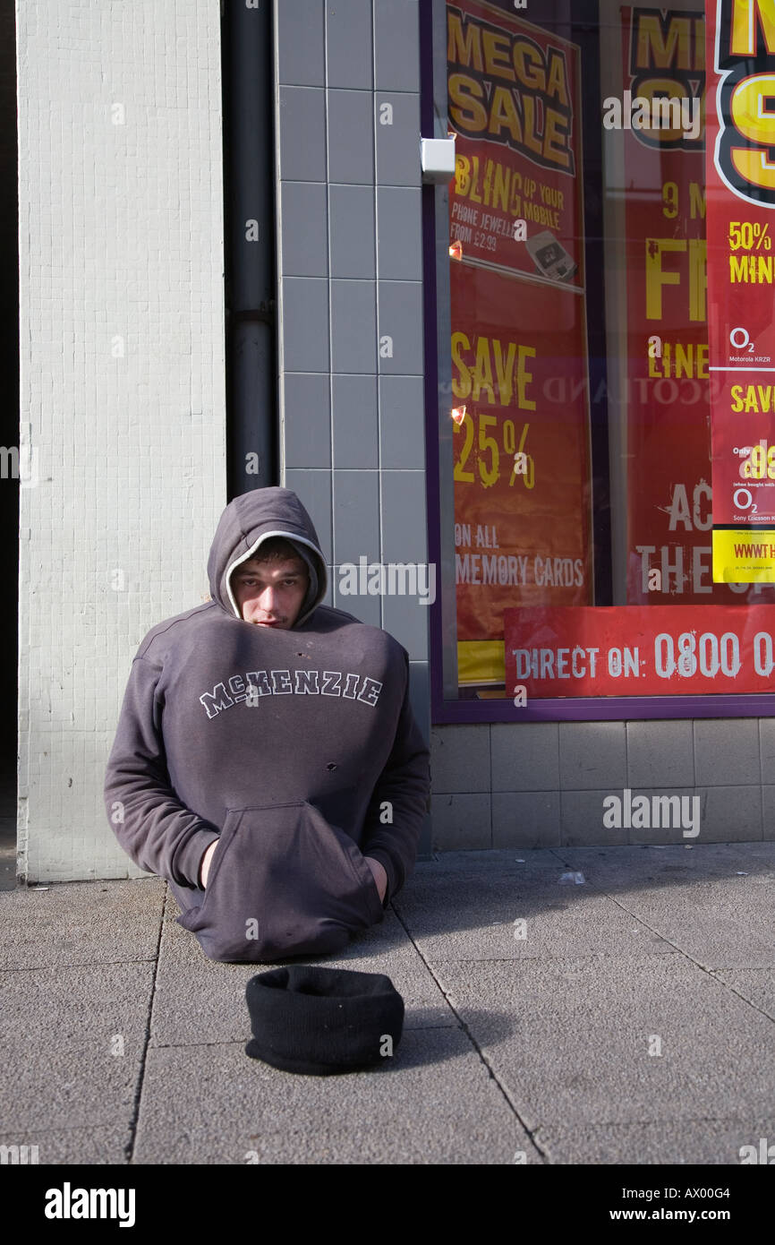 Homelessness in Scotland. 'Must end soon' Sale Homeless Street beggar ...