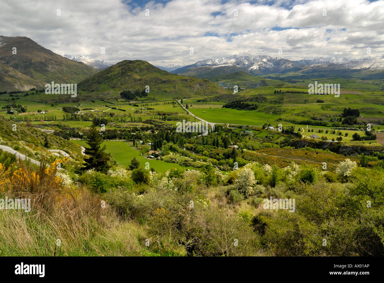 Arrow Junction Arrowtown Wakatipu Basin near Queenstown South Island ...