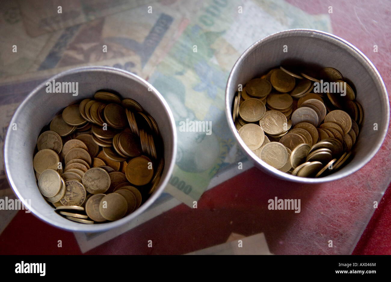 Coin collection horizontal hi-res stock photography and images - Alamy