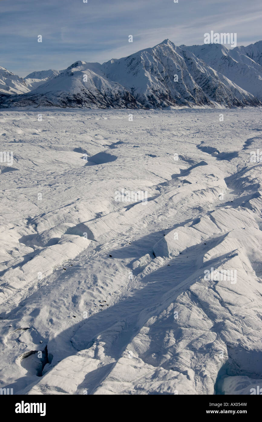 Aerial image of matanuska glacier hi-res stock photography and images ...